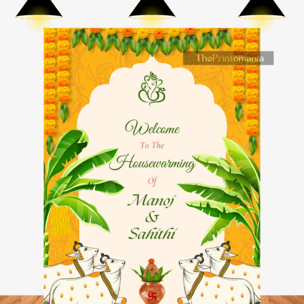 Personalised Traditional Indian Couple Welcome Board for Homes ...